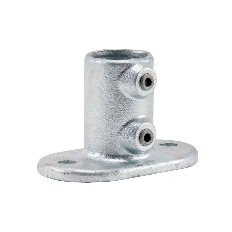 Railing Base Flange Structural Pipe Fitting Manufacturer - HULK Metal